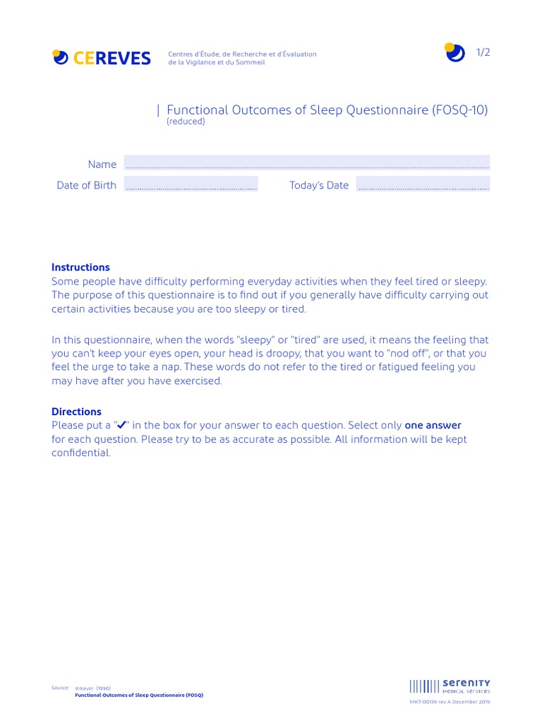 Cereves Fosq 10 Eng | PDF