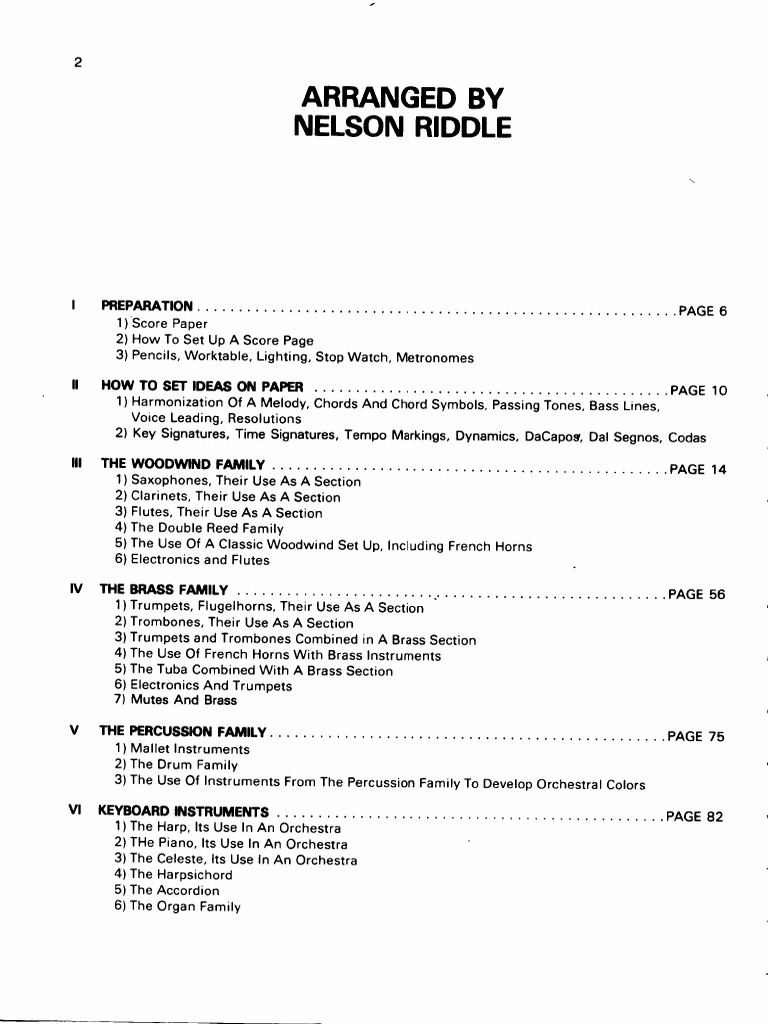 Arranged by Nelson Riddle 3 | PDF