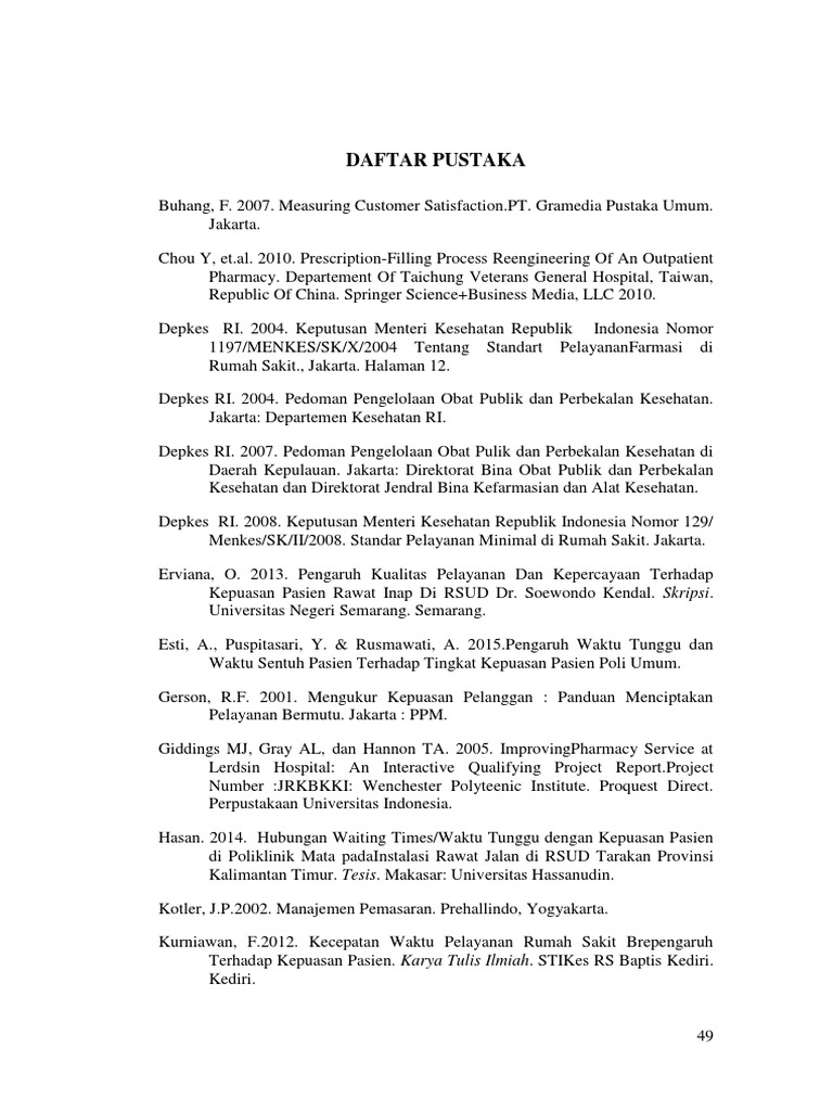 Daftar Pustaka | PDF | Kesehatan Holistik | Sains & Matematika
