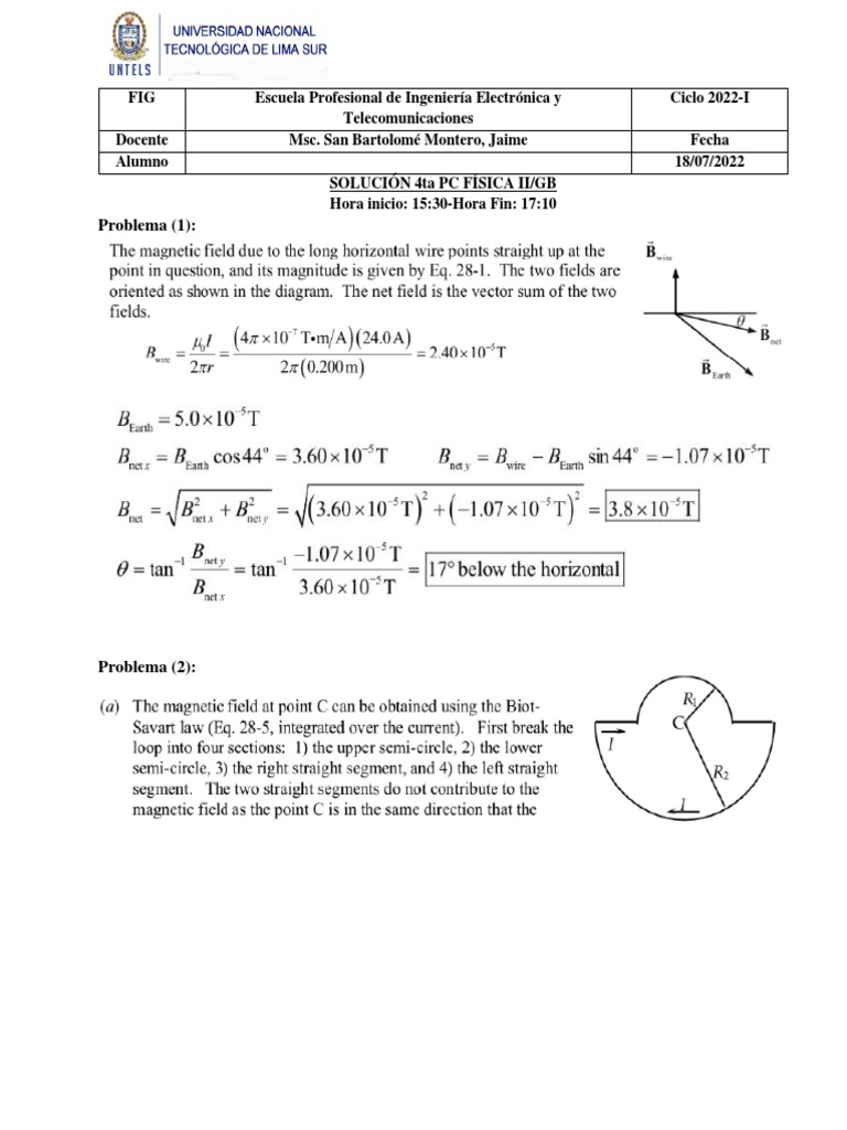 PC4 - B Solucion | PDF | Tecnología