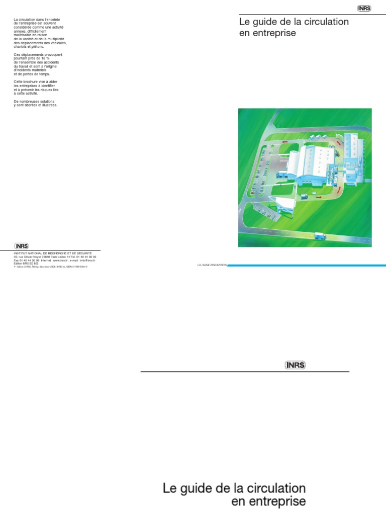 Circulation Enentreprise Inrs FR Ed800 | PDF | Véhicules | Parking