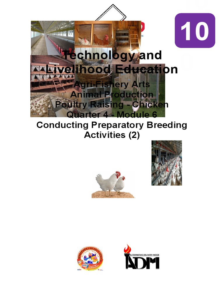 Tle10 Afa Poultry q4 Mod6 Poultrybreedsclasses Varieties v4 | PDF | Chicken | Poultry Farming
