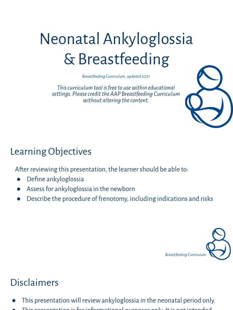 Ankyloglossia PDF | PDF | Breastfeeding | Infants