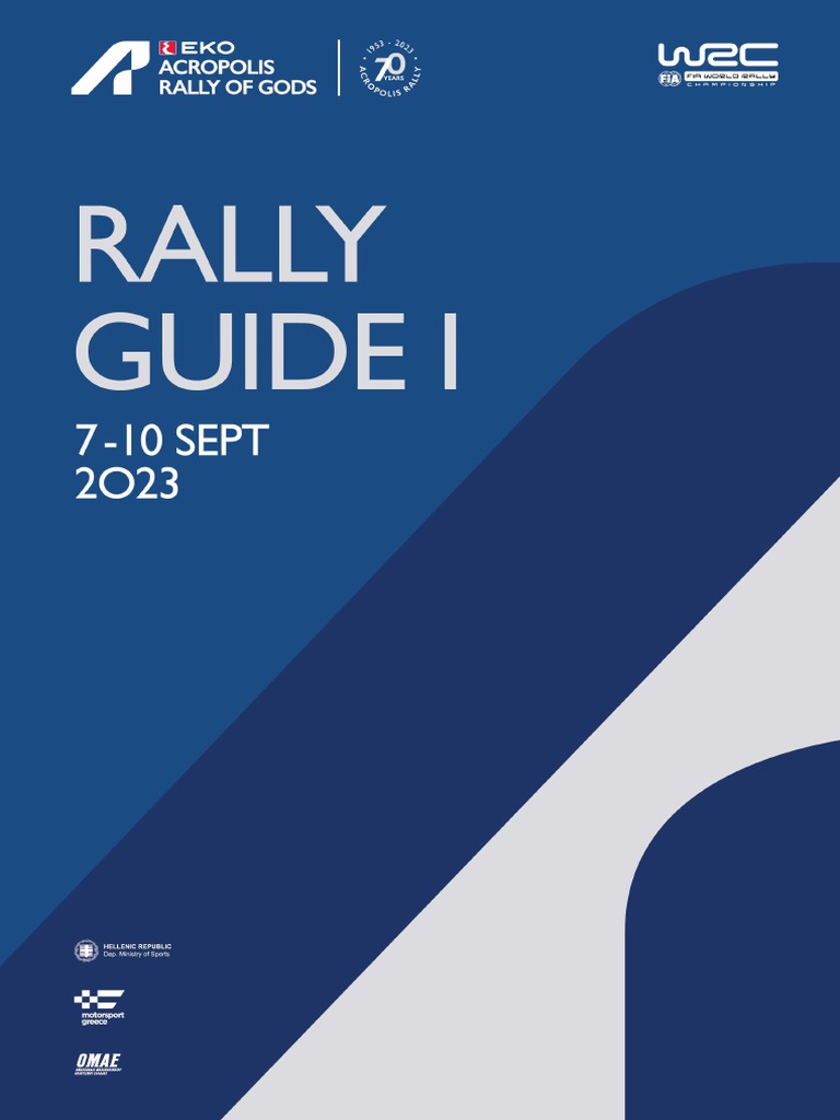 2023 Rally Guide 1 | PDF | World Auto Racing Series | Motorsport ...
