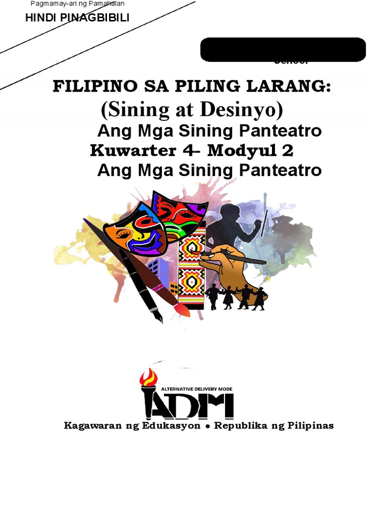 Modyul 4.4 Sining | PDF