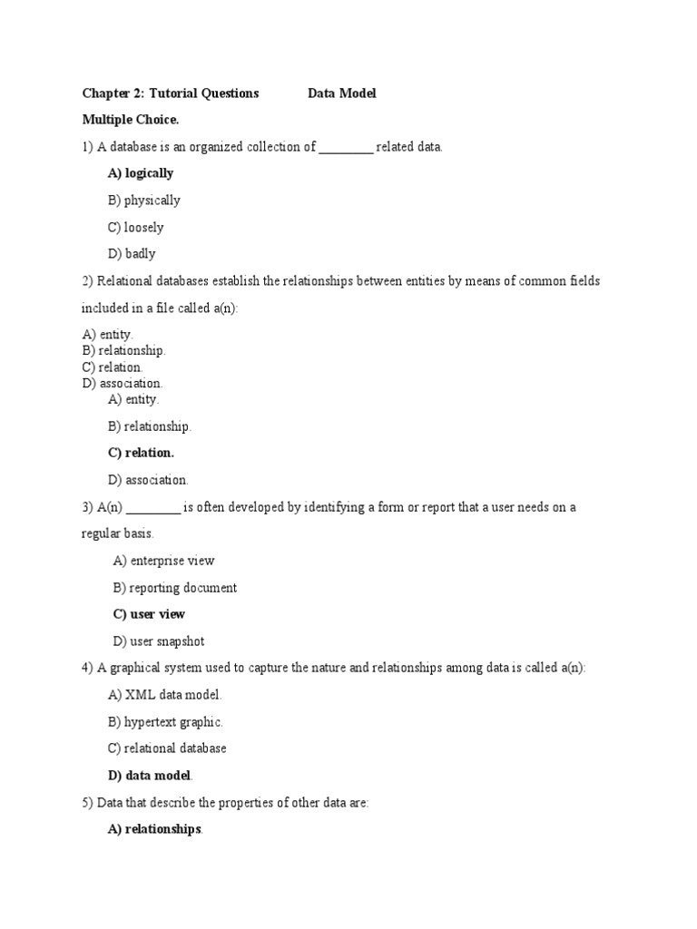 Data Models PDF Databases Data Model