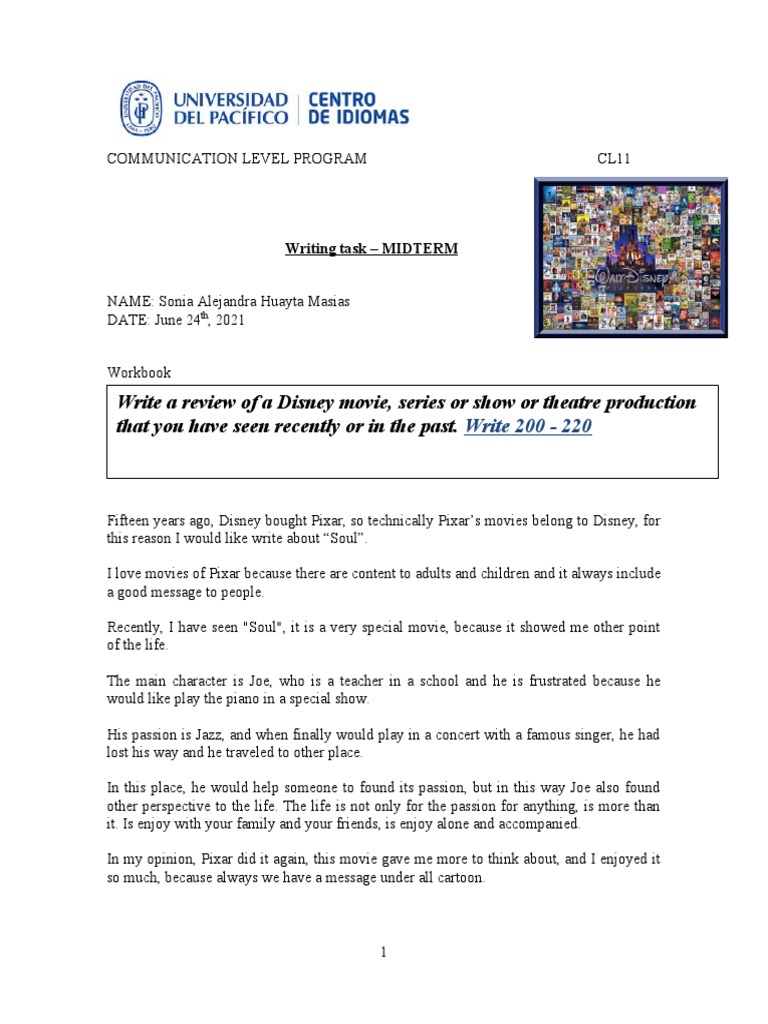 CL11 - MidTerm Exam - Writing Task | PDF | Cognition | Human Communication