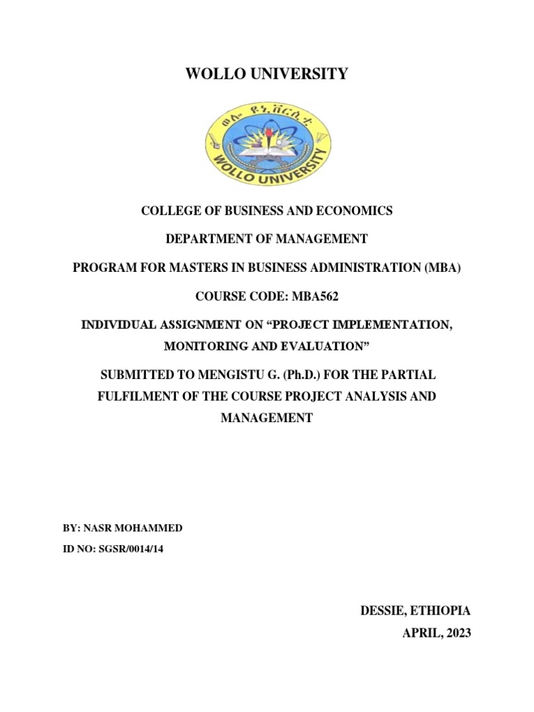 Project Analysis and Planning | PDF | Project Management | Evaluation