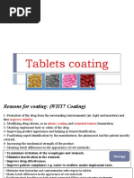 Tablet Coating | PDF | Tablet (Pharmacy) | Solubility
