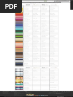 AMS - STD-595A Colors | PDF | Brown | Green