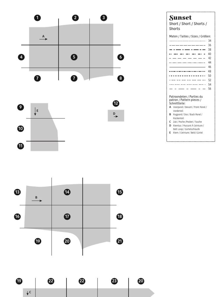 Sunset A4 PDF | PDF