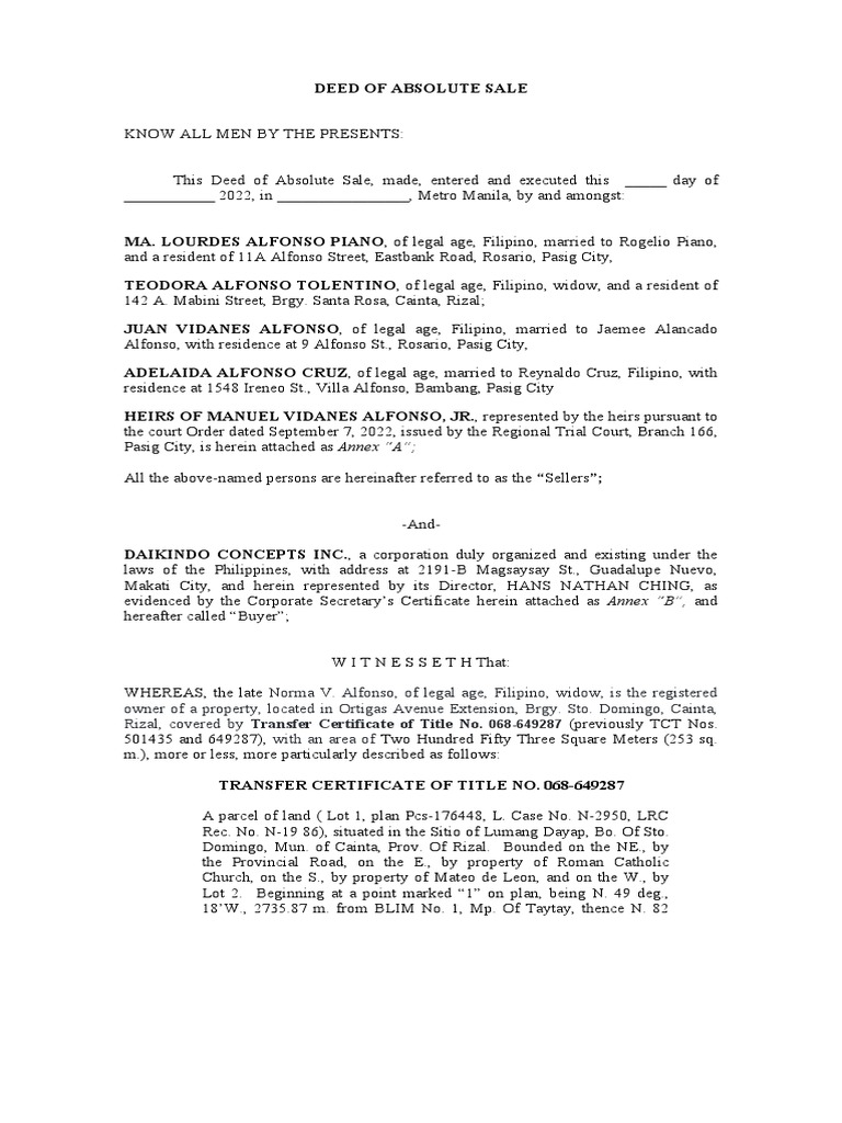 Draft Cainta DOAS 09222022 v1 | PDF | Property Tax | Taxes