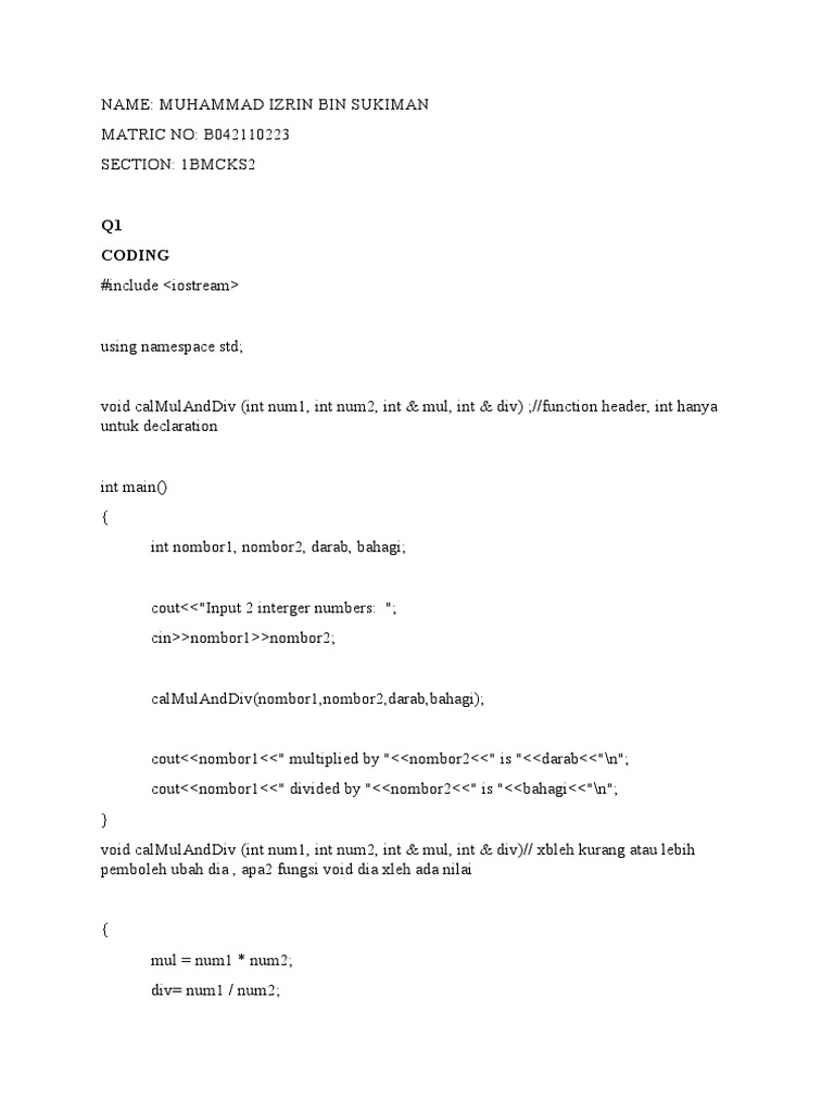 Lab Week9 Report CP | PDF | Computer Programming