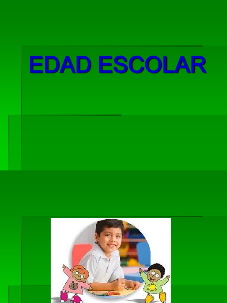 Caracteristicas Anatomof. Edad Escolar | PDF | Pubertad | Anatomía