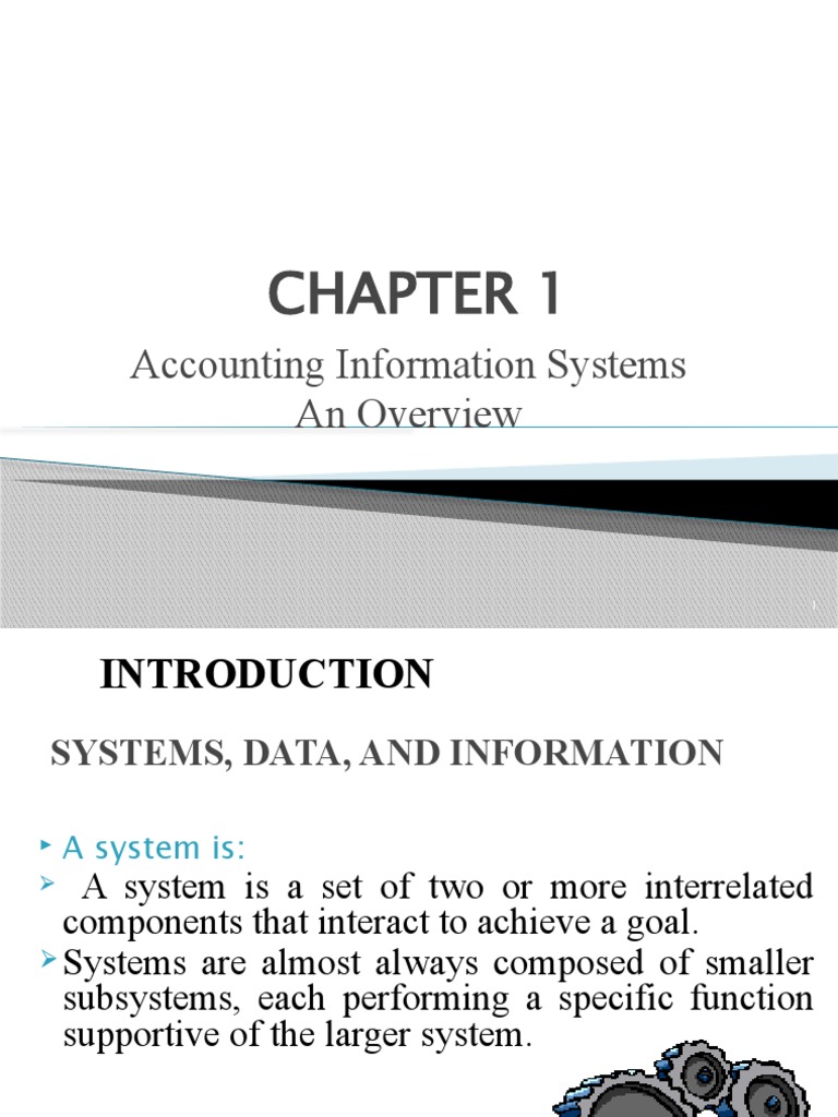 AIS CH1 (Overview) | PDF | Value Chain | Information