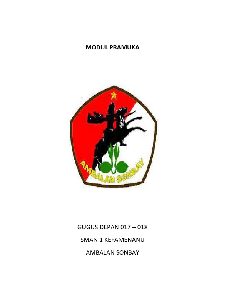 Modul Pramuka | PDF | Perjalanan | Agama & Spiritualitas