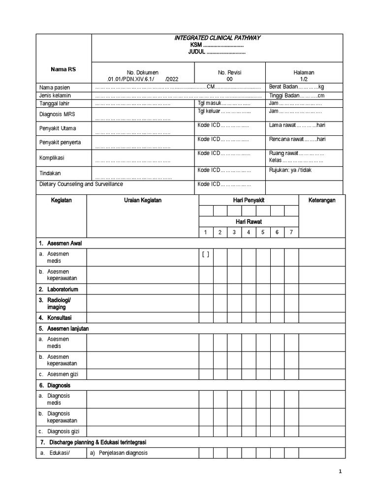 FORMAT CP Terbaru 2023 | PDF