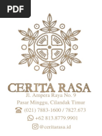 Sinar Mandala Restaurant Menu | PDF | Cuisine | Foods
