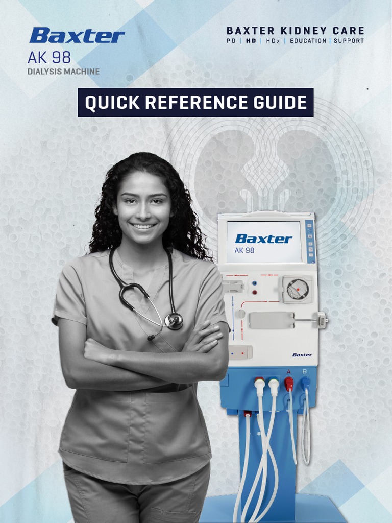 AK 98 Quick Reference Guide | PDF | Hemodialysis | Heart Rate