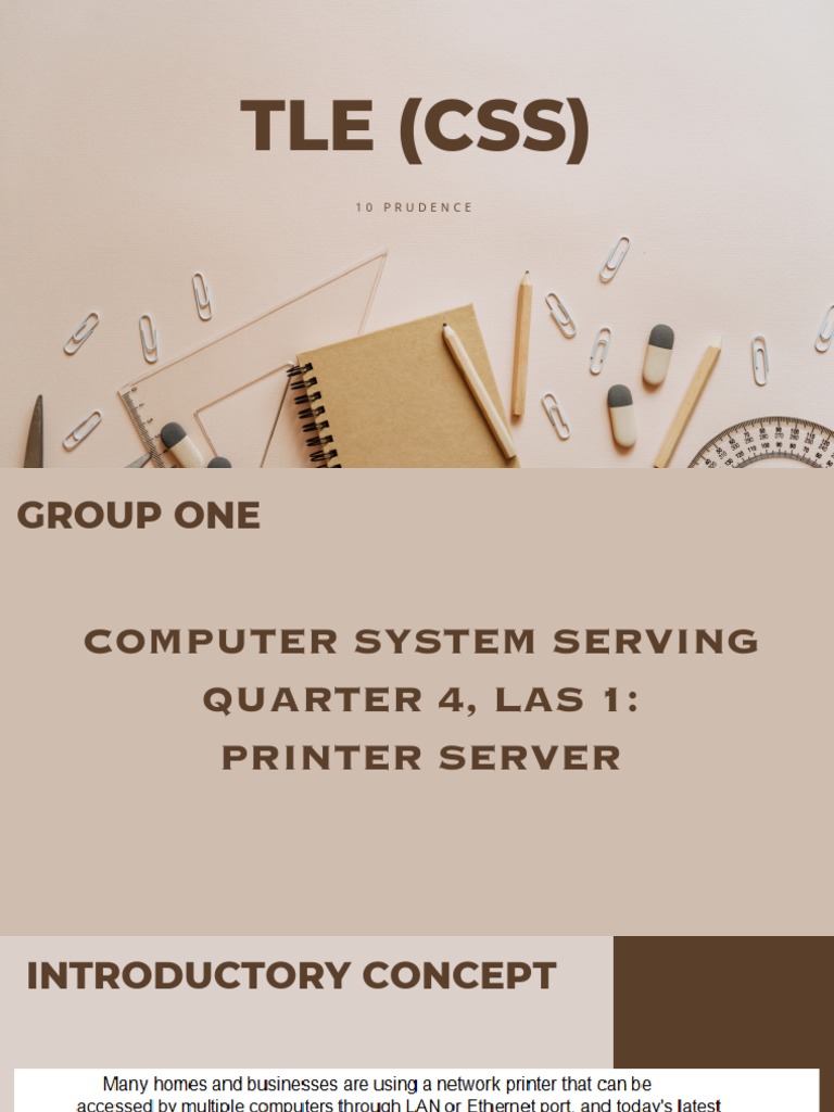 Group 1 Tle CSS Quarter 4 PDF | PDF
