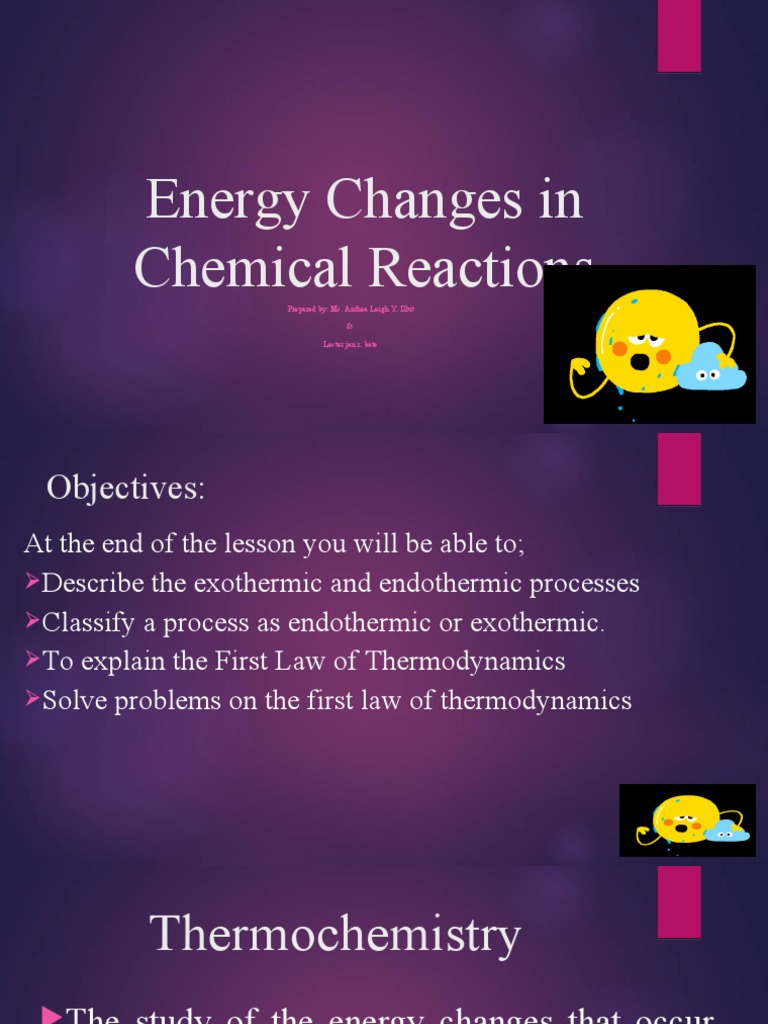 Energy Changes in Chemical Reactions | PDF | Heat | Enthalpy
