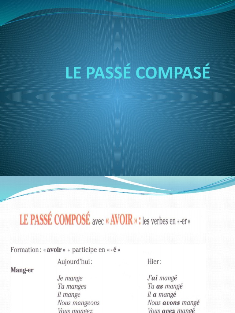 Le Passé Composé | PDF
