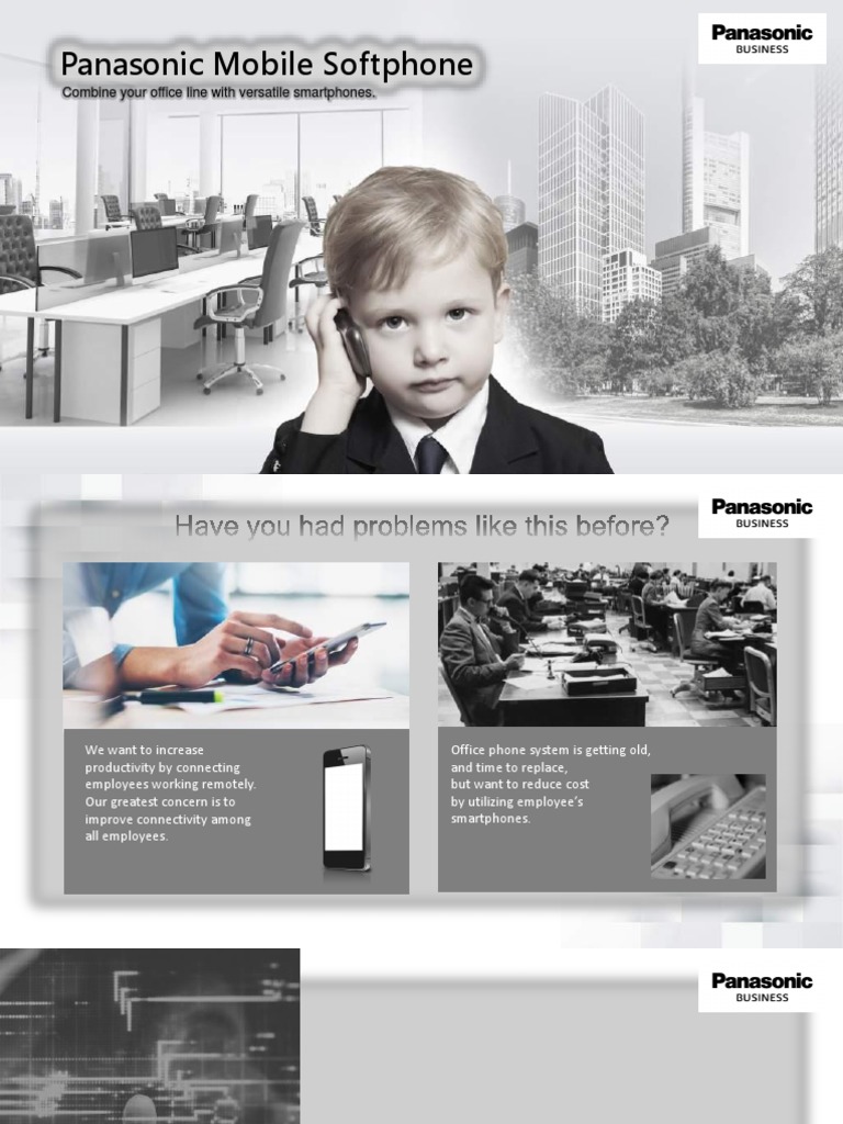 Panasonic Mobile Softphone for Businesses | PDF | Mobile App | Session ...