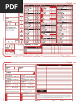 (Template) Cyberpunk RED Character Sheet | PDF