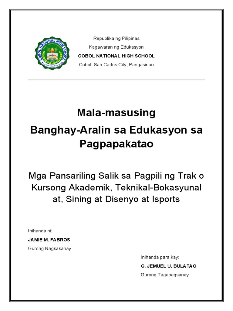 SDLP Modyul 13 | PDF