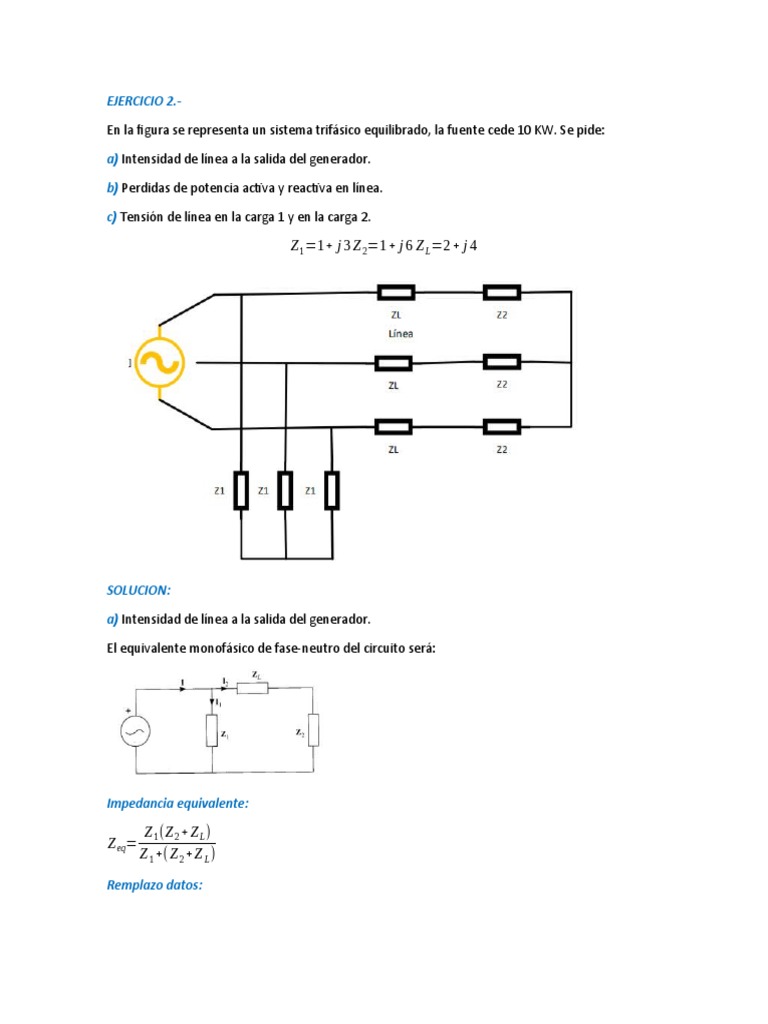Examen Electro 2 | PDF | Energia electrica | Ingeniería