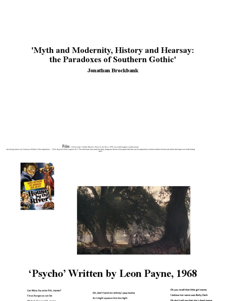 South Gothic | PDF
