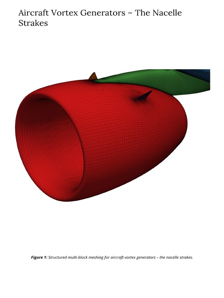 Aircraft Vortex Generators - The Nacelle Strakes | PDF | Vortices ...