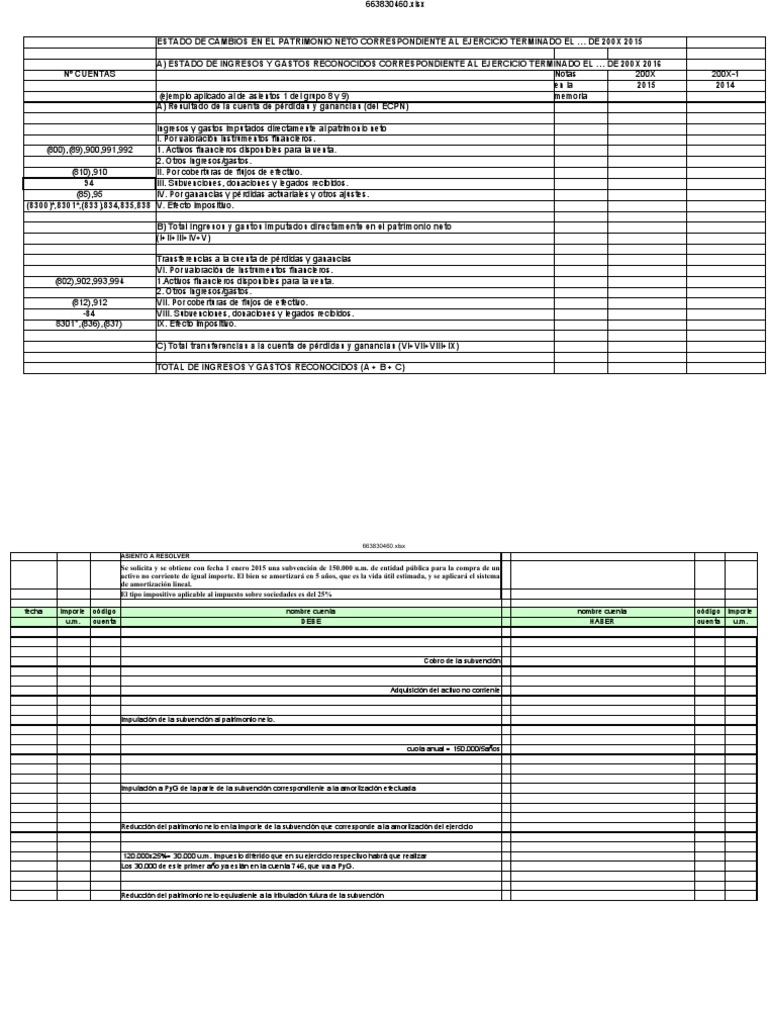1-EIGR Ej. 3 Sin Sol | PDF | Valor neto | Estado de resultados