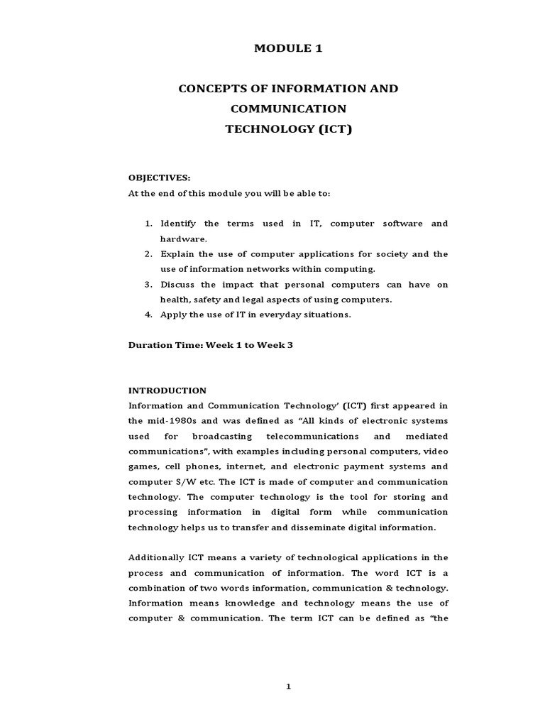 Module 1.final Na Gid Ni | PDF | Printer (Computing) | Computer Network
