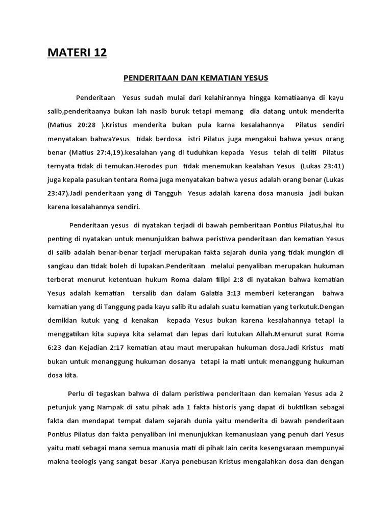 MATERI 12 agama-VENESKA | PDF