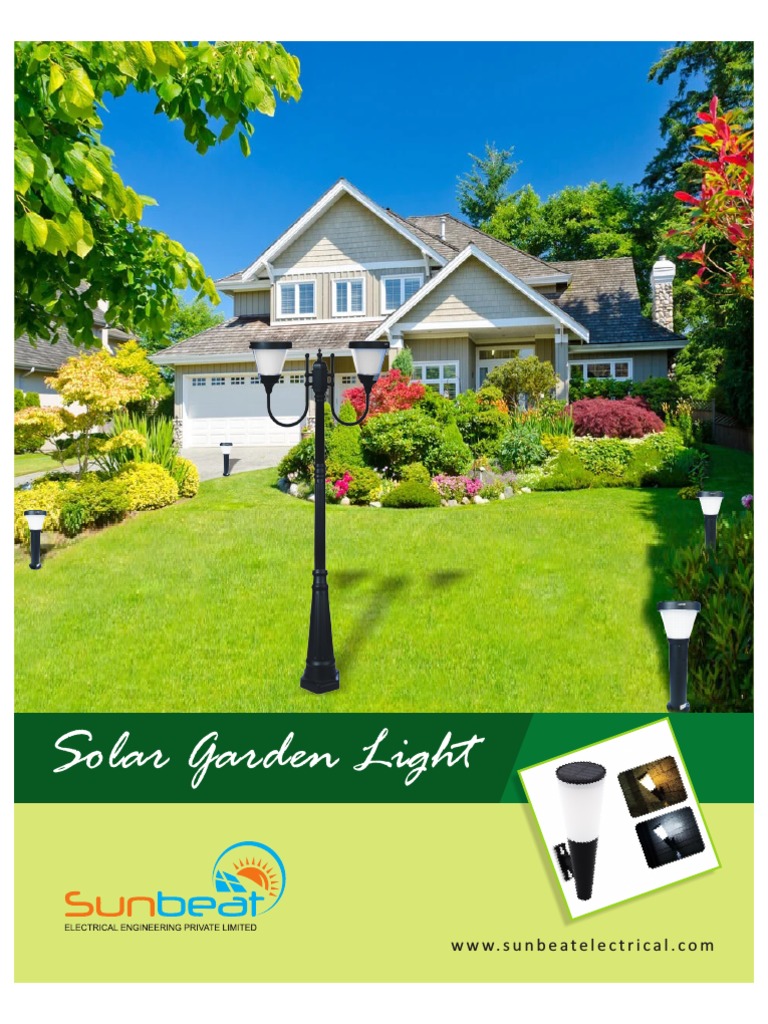 Sunbeat Solar Light | PDF | Light Emitting Diode | Sun