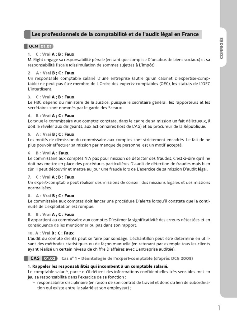 Corrig2 Foucher PDF | PDF