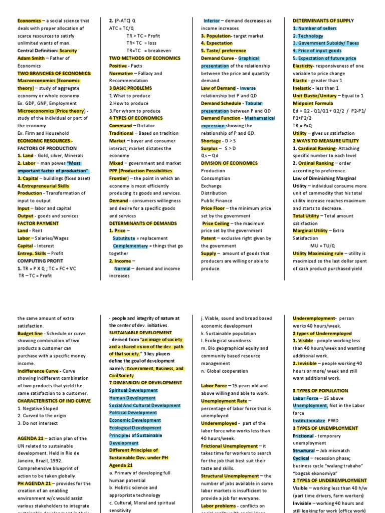 Basic-Micro 1 PDF | PDF | Elasticity (Economics) | Demand