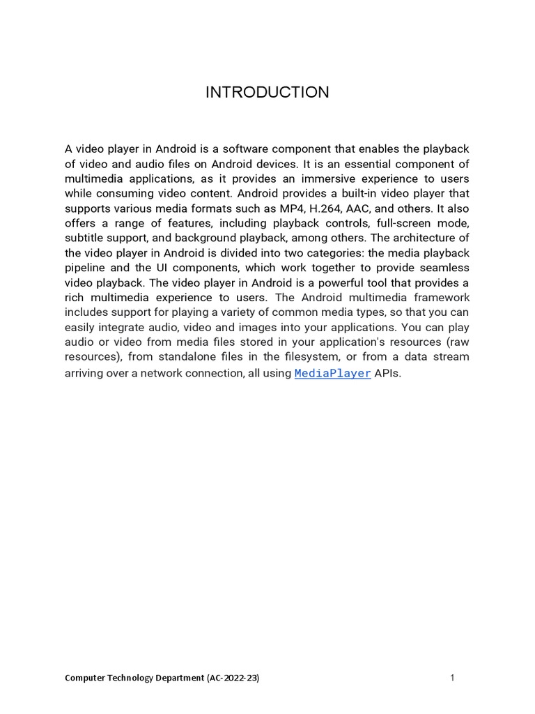 MAD_micro_project_report (1) | PDF | Android (Operating System ...