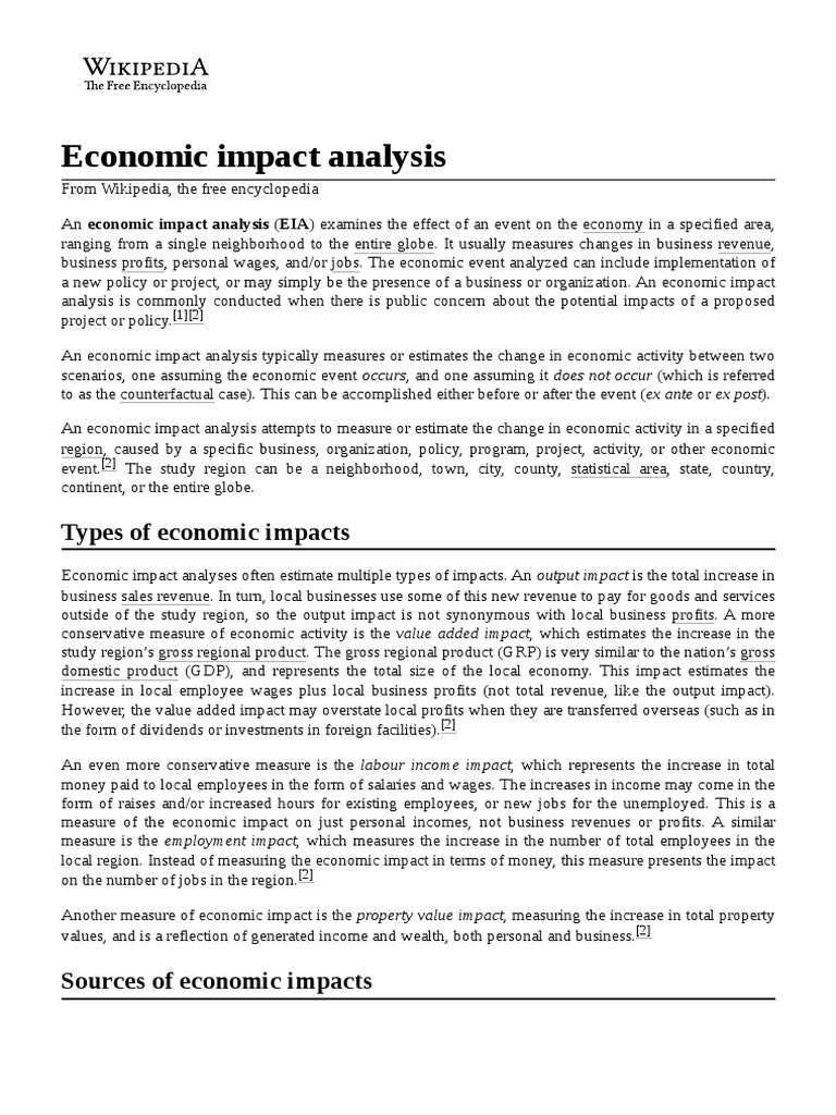 Economic_impact_analysis.pdf | PDF | Economics | Economies