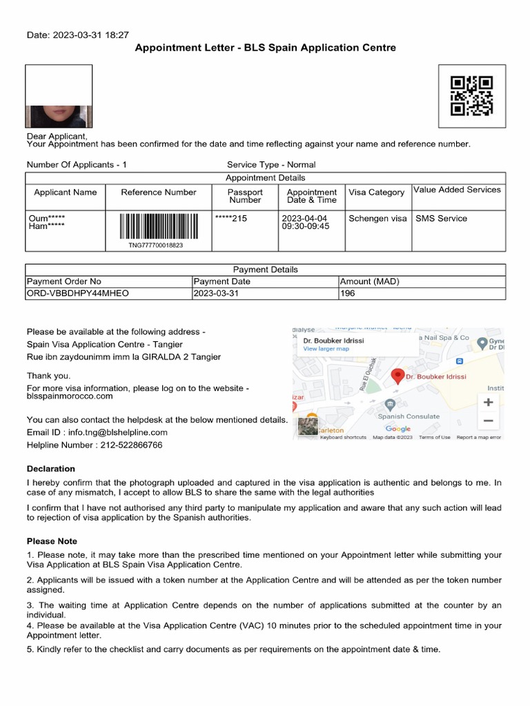 Bls Appointment Letter | PDF