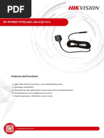 DS-2CE76D0T-LPFS Datasheet 20241211 | PDF | Camera Lens | Field Of View