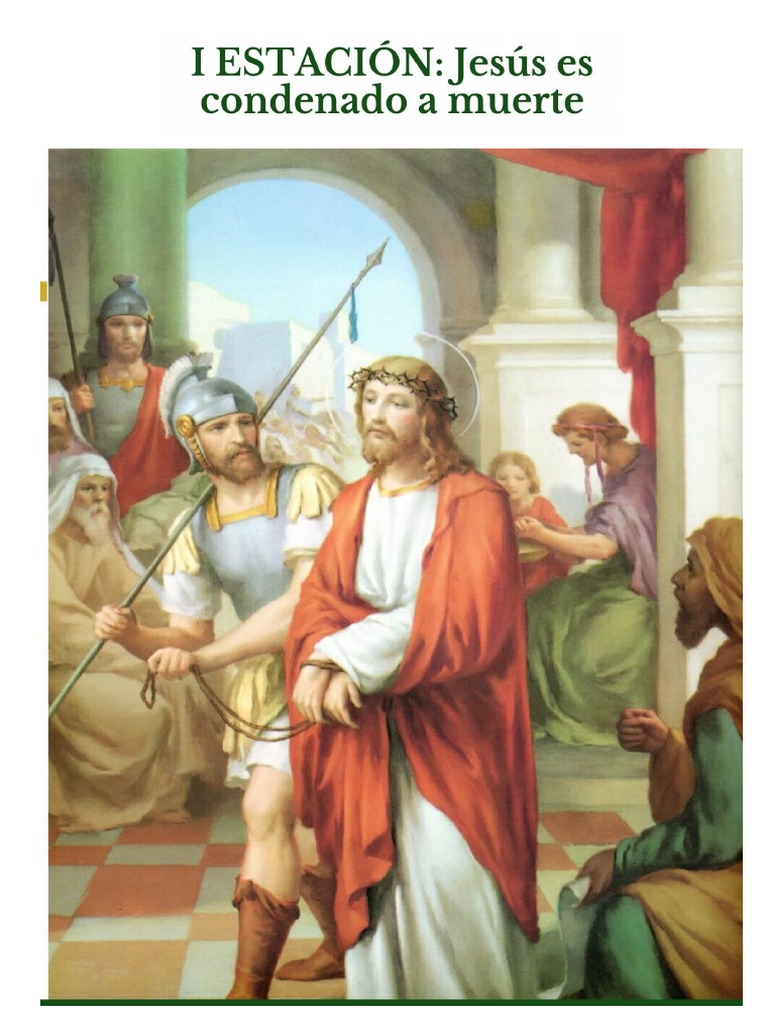 Estaciones Del Viacrucis | PDF