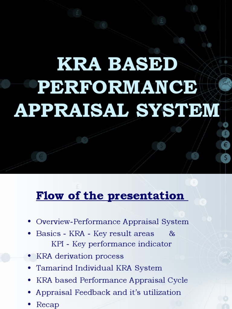 KRA Presentation | PDF | Performance Appraisal | Performance Indicator