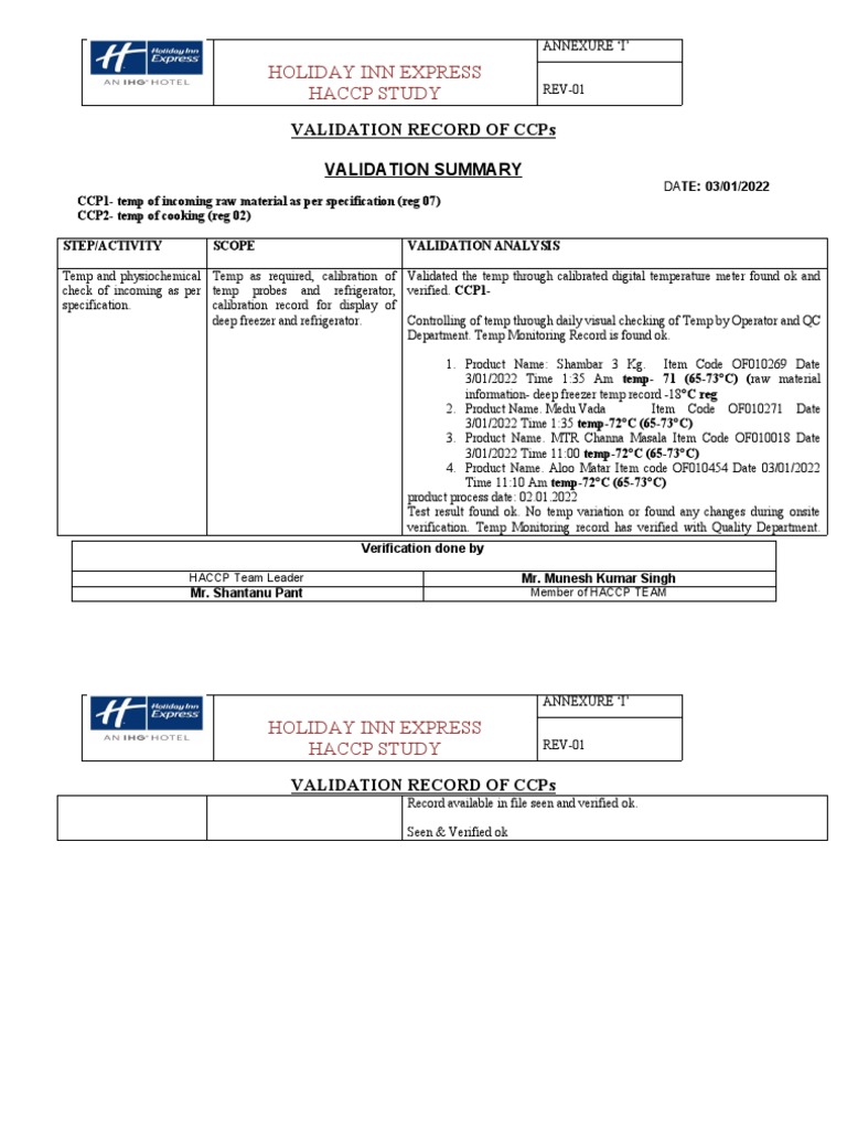 Validation of CCP | PDF | Verification And Validation | Systems Engineering