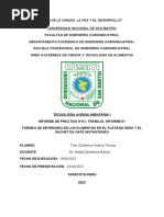 Factores CHATTO en la conservación alimentaria | PDF | Alimentos | Oxígeno