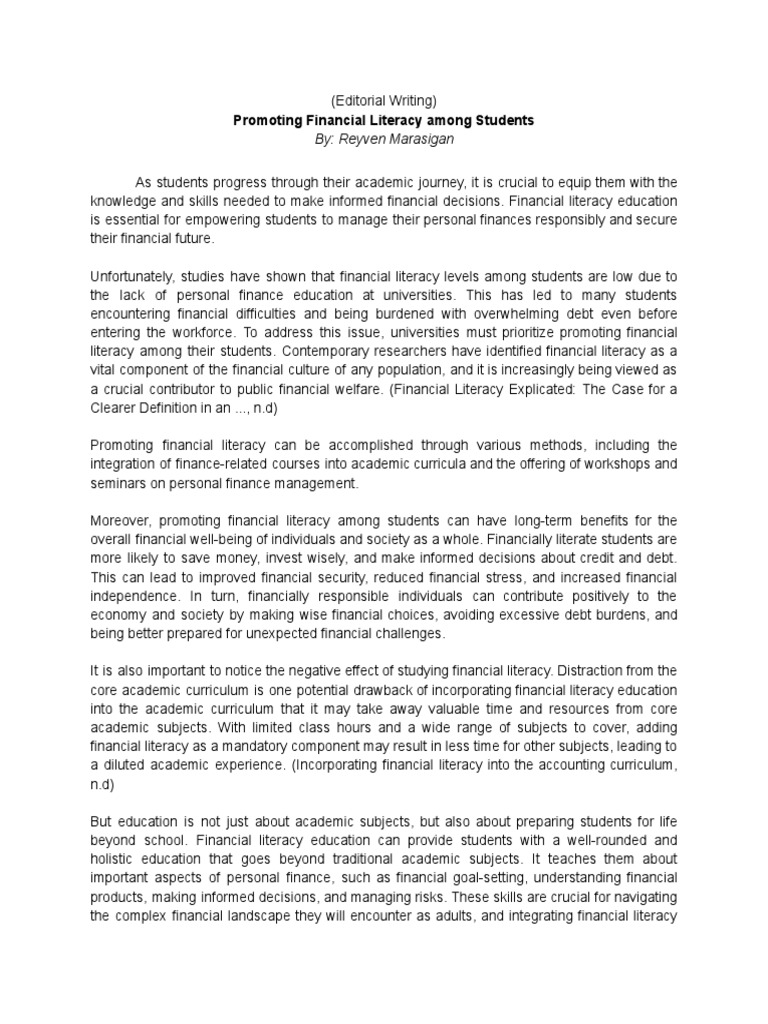 Editorial Writing | PDF