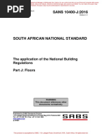 Sans 10143 | PDF | Drawing | Roof