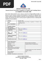 PM IS 4246 4th Revision Nov 2022 | PDF | Pressure Measurement | Stove