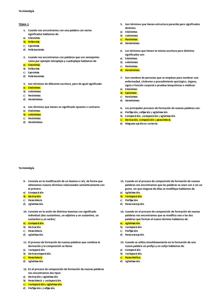 Eponimia y formación de palabras | PDF | Morfología | Lingüística